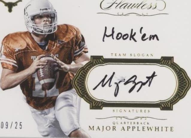 2017 Panini Flawless Collegiate - Team Slogan Signatures Major ...