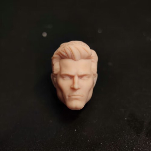 Blank 1/12 Scale The TV Version SuperMan Head Sculpt Unpainted Fit 6 ...