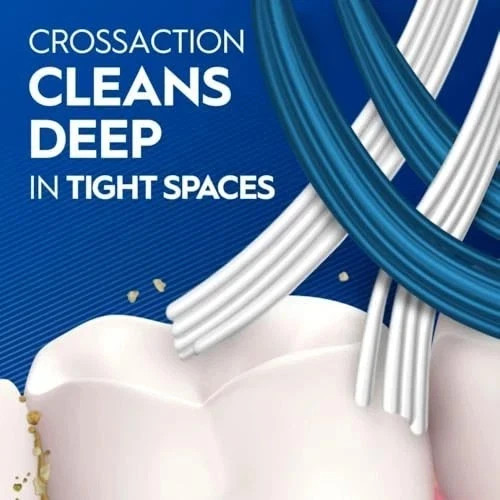 Oral-B CrossAction All in One Soft Toothbrushes, Deep Plaque Removal, 6 ...