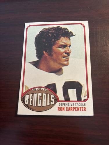 1976 Topps - Ron Carpenter #432 Cincinnati Bengals North Carolina State ...