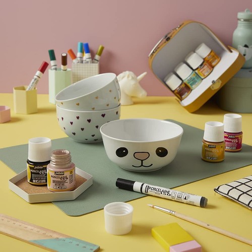 Porcelaine 150 Ceramic Paint Waterbased Highgloss Color Paints For ...
