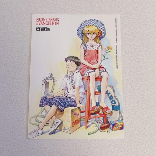 Evangelion Yoshiyuki Sadamoto Limited Art Trading Card Shinji Asuka | eBay