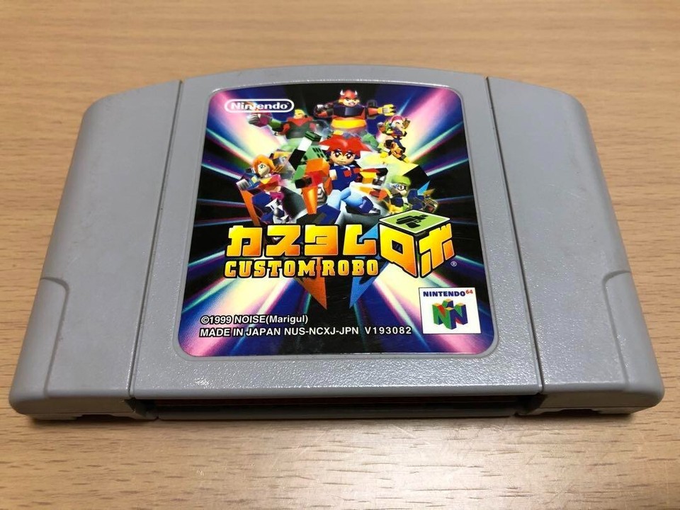 CUSTOM ROBO N64 Japanese Nintendo 64 | eBay