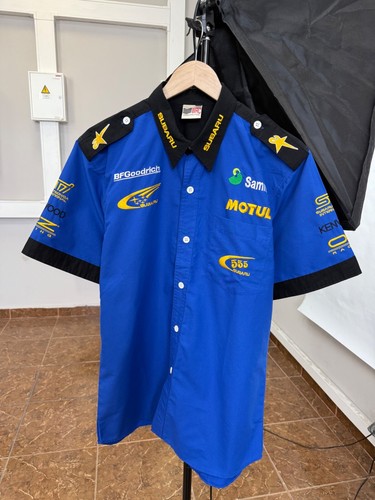 🇺🇸 Vintage 90s Subaru 555 World Champions Motul Racing Shirt size L ...