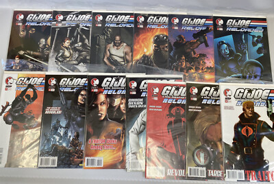 GI Joe ARAH Reloaded 1-14 DDP Comic Book Lot 2007 Near Complete Run ...