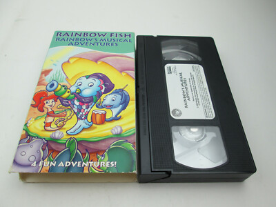 Rainbow Fish Rainbow's Musical Adventures VHS (2000 Sony Wonder) Marcus ...