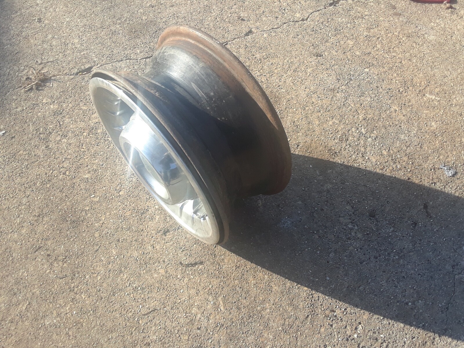 56 Cadillac hub cap and rim pair OEM | eBay