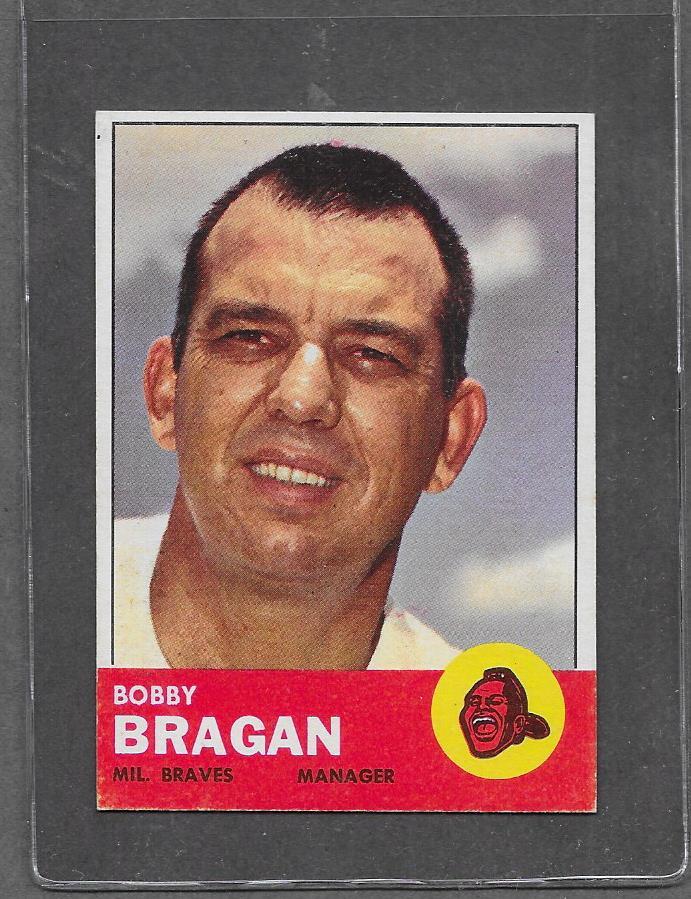1963 Topps Baseball #73 Bobby Bragan MGR EXMT *073G | eBay