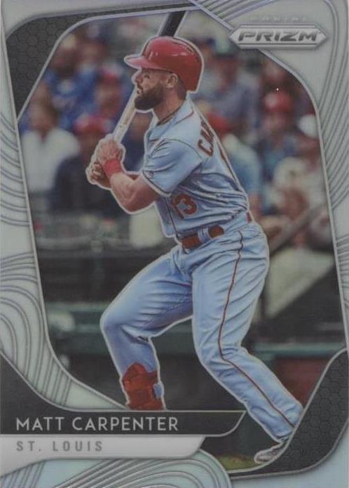 2020 Panini Prizm - Tier II Matt Carpenter #157 Silver Prizm for sale ...