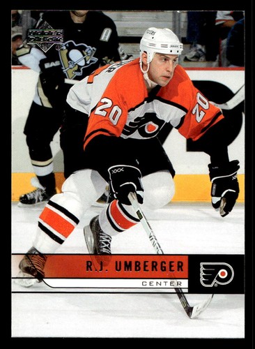 R.J. Umberger 2006 Upper Deck #147 Philadelphia Flyers | eBay