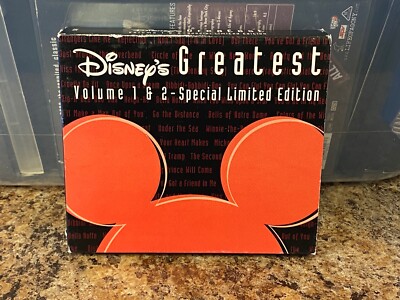 Disney's Greatest Vol 1 & 2 2x CD 2001 [musicals] VG+ phil collins ...
