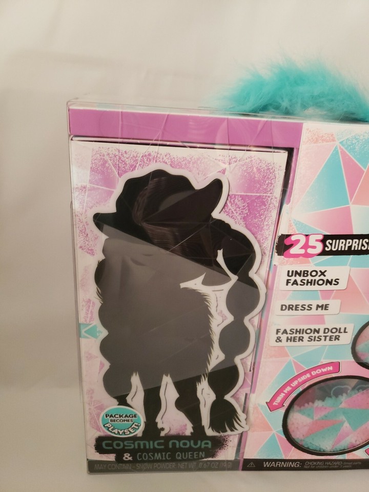 LOL Surprise COSMIC NOVA OMG Fashion Doll & COSMIC QUEEN Winter Disco ...