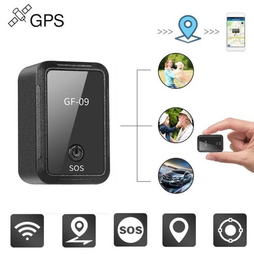 Remote Listening Magnetic GF09 Mini Vehicle GPS Tracker Real Time ...