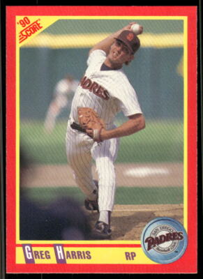 1990 Score #257 Greg Harris | eBay