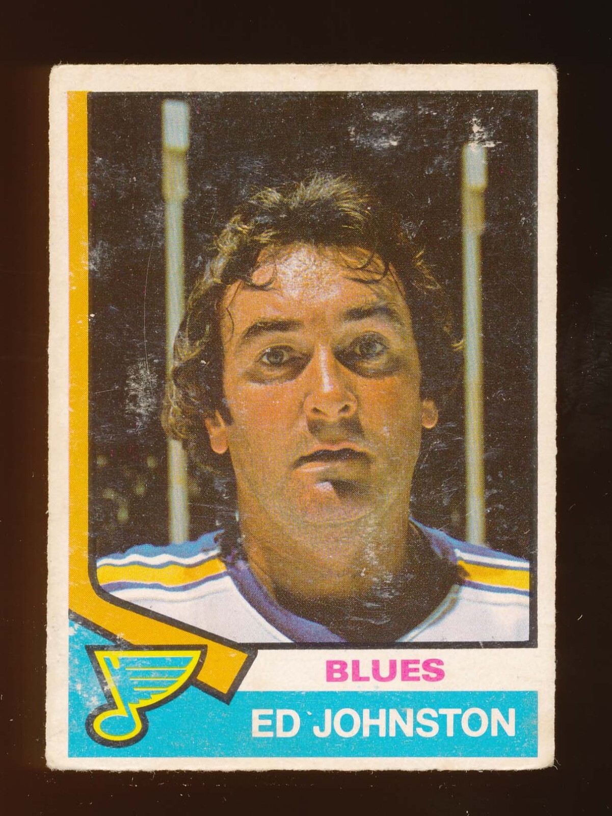 1974-75 O-Pee-Chee #265 Ed Johnston St-Louis Blues hockey card BB-19 | eBay