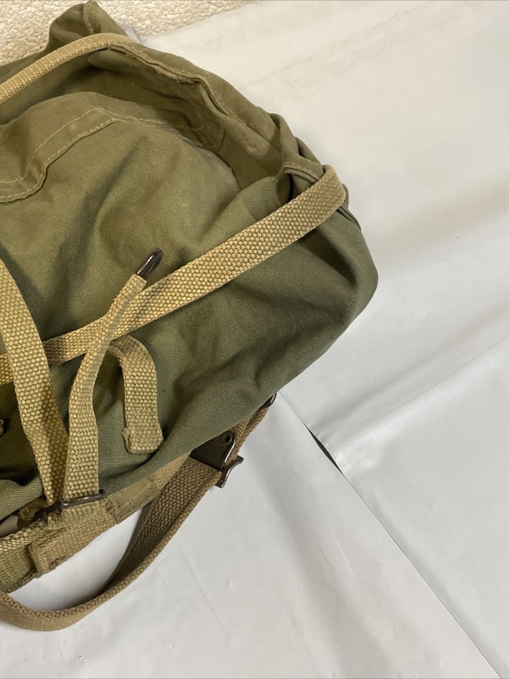 1942 Atlantic WW2 US Army M-1943 Jungle Pack Backpack Ruck Sack Field ...