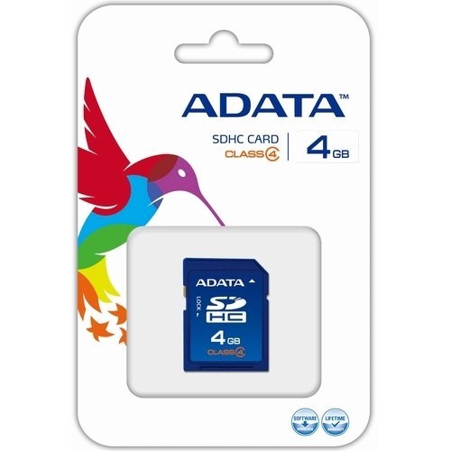Carte SDHC CLASS 4 -- 4Gb ADATA NEUF | eBay