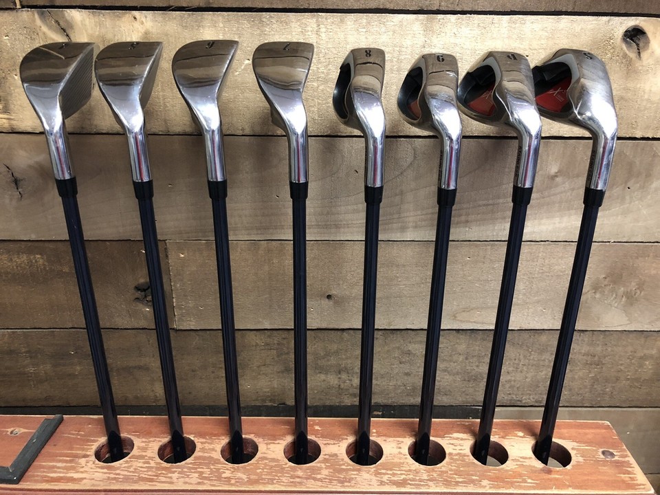 DEMO SENIOR ONE LENGTH GOLF CLUBS X5 Men Iron Set 4-SW Graphite A Flex 5150-OLX5 | eBay