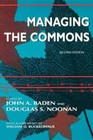 Managing the Commons, Second Edition by John A Baden: New 9780253211538 ...