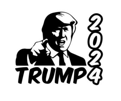 Trump 2024 Campaign President Trump Vinyl Decal Car Truck Window Bumper ...