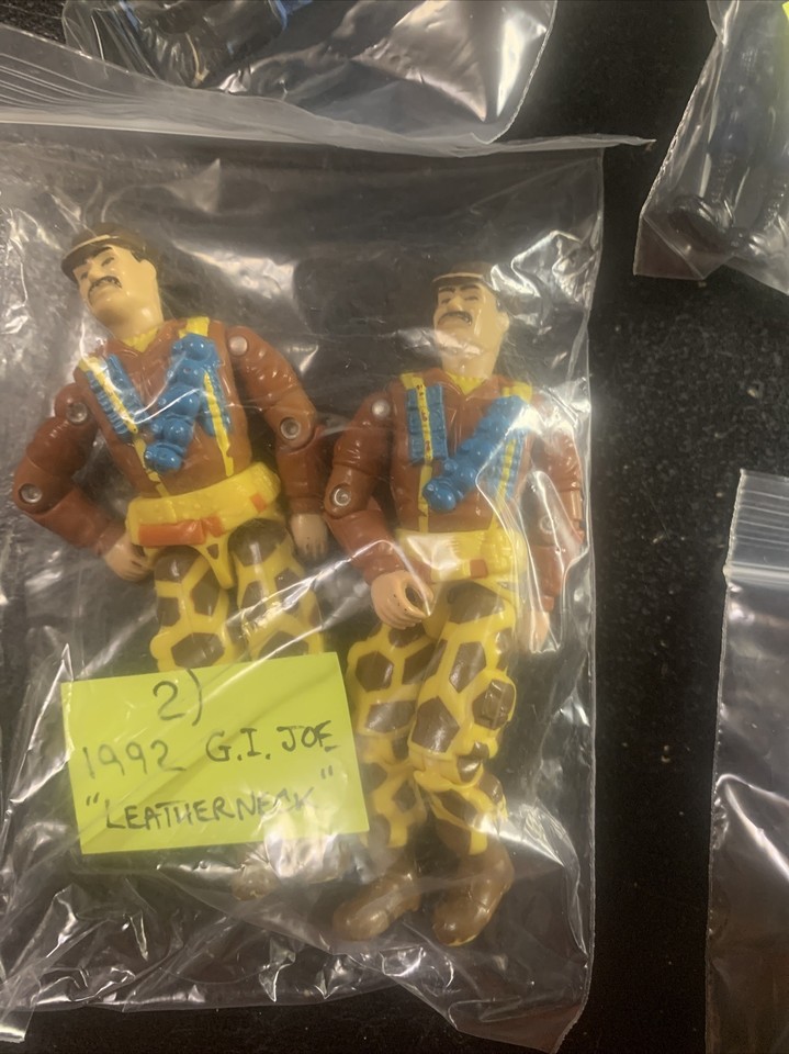 11)Vintage 80s 90s/2000s GI JOE Loose Figures BLOWTORCH Complete 2 ...
