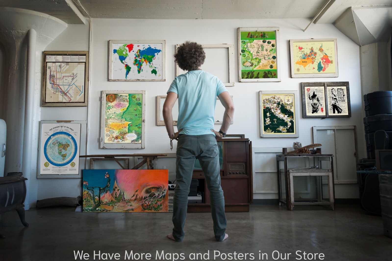 1892 Flat Earth Map Alexander Gleason Gleason's New Standard Map of the ...