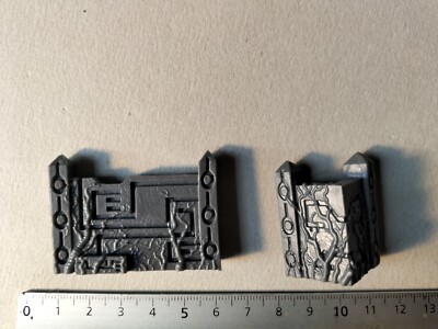 ALIEN XENOS WALL+CORNER/DECOR/ SCENERY/ MANTIC TERRAIN CRATE G551 | eBay