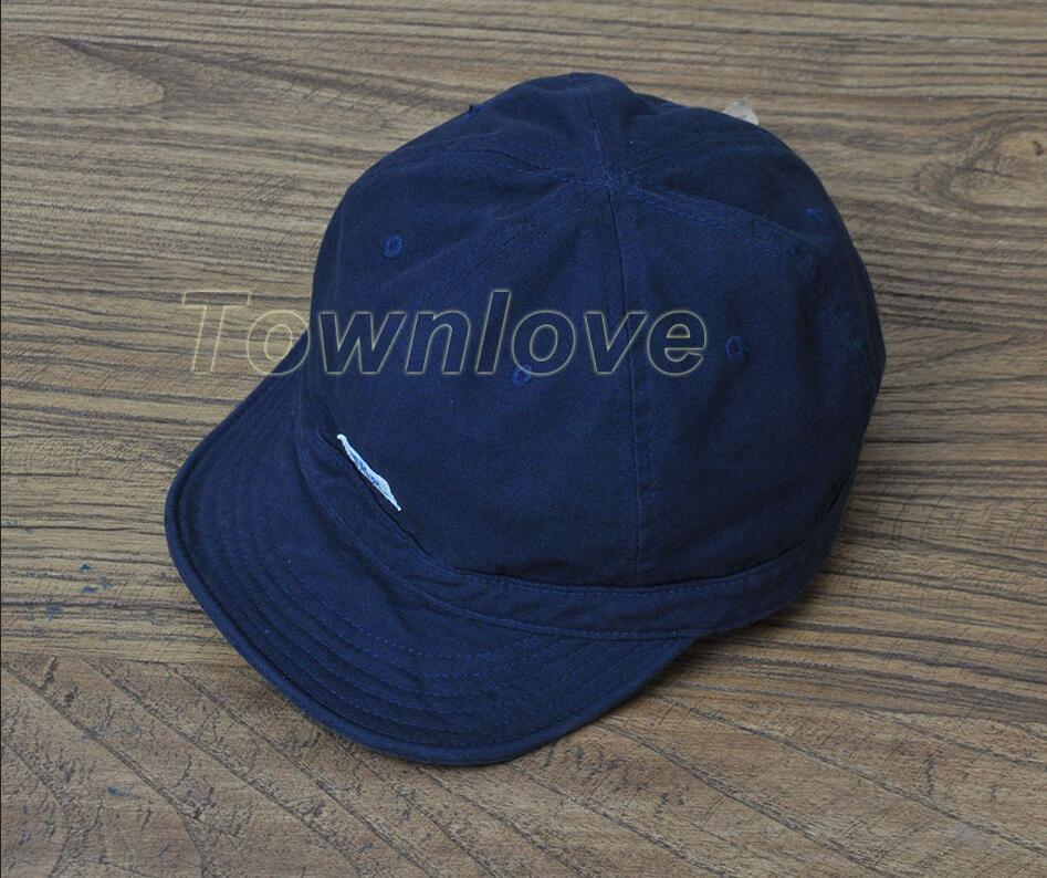 Short Brim Cap Men's Women's Flip Hat Baseball Cap Adjustable Cap Work ...
