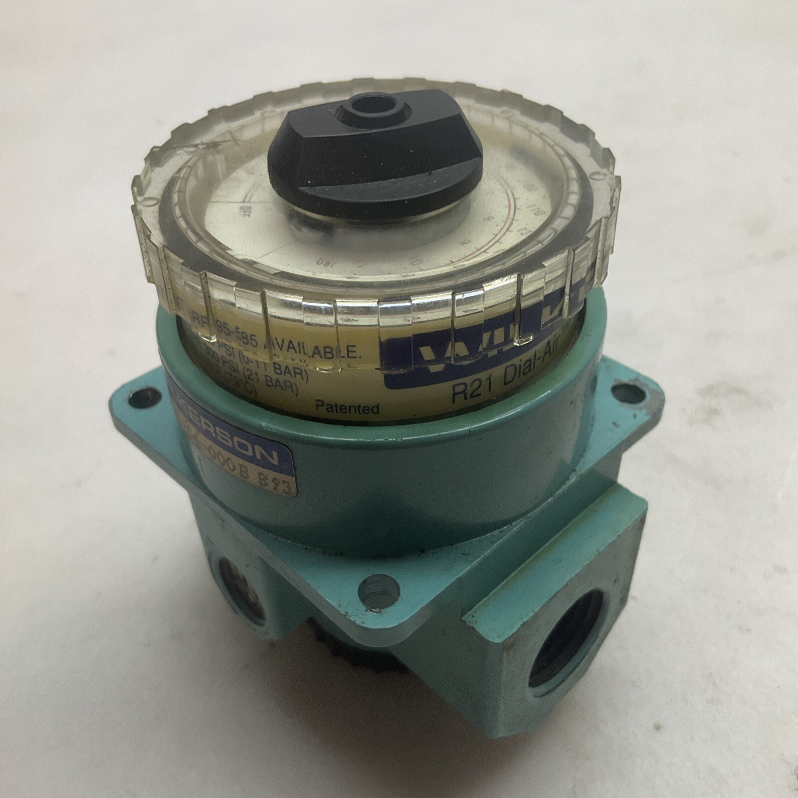Wilkerson R21-04-000 B93 Air Regulator 1/2” NPT 300psi Max 0-160 psi ...