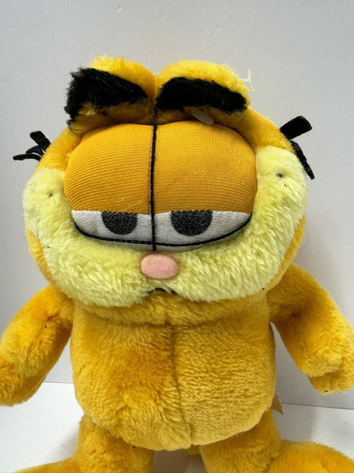 Play By Play Garfield the Cat 12 Inch Standing Animal Plush Toy Jim ...