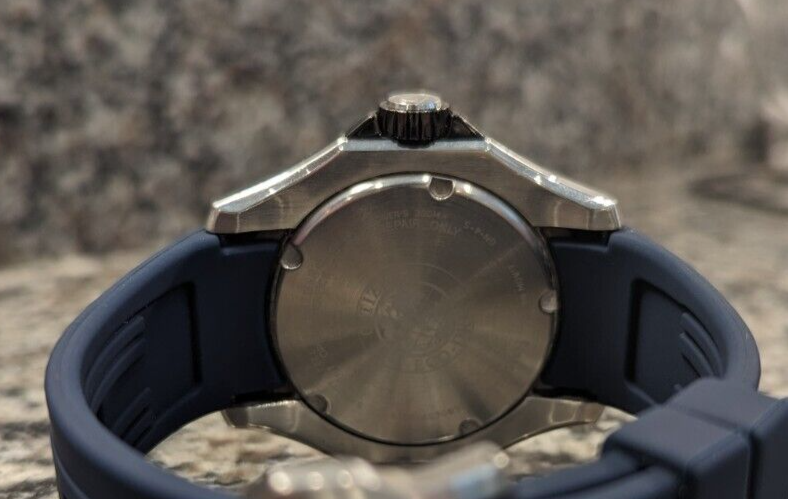 23MM NAVY BLUE ECO-DRIVE FOR CITIZEN B741-s066450 E168-S070830 BN0085 ...