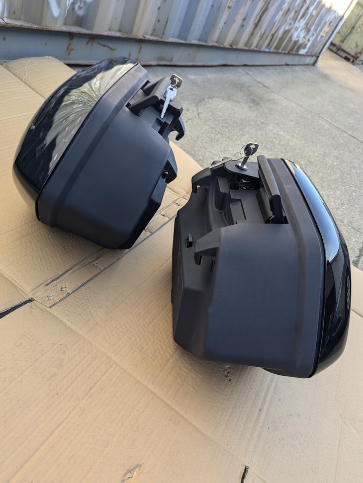 For Yamaha FJR1300 FJR 1300 Saddlebags Left+Right Side Cases Trunk ...