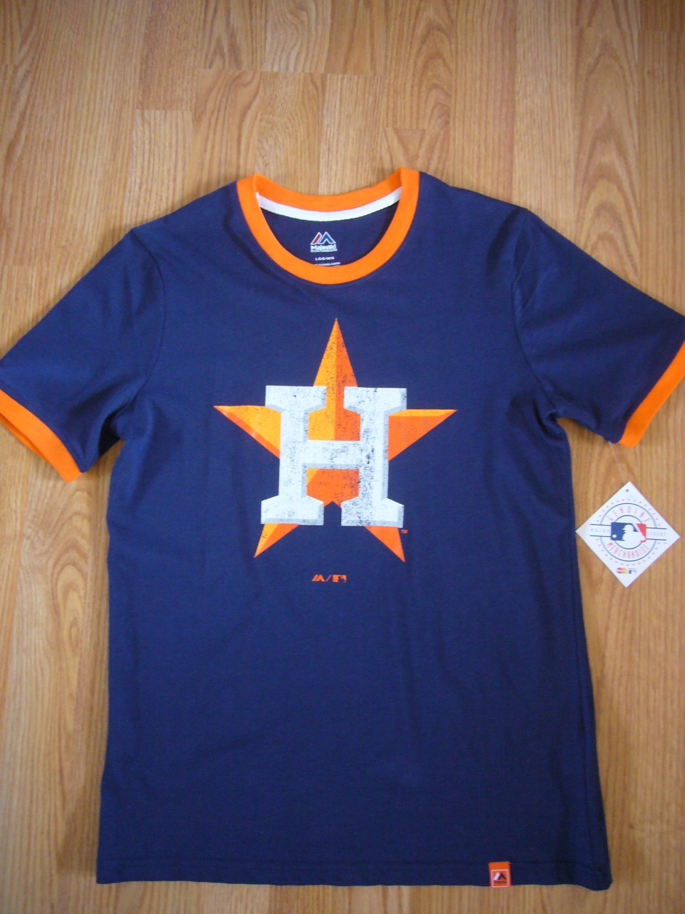 Houston Astros T-Shirt Youth L Official MLB Majestic Genuine ...