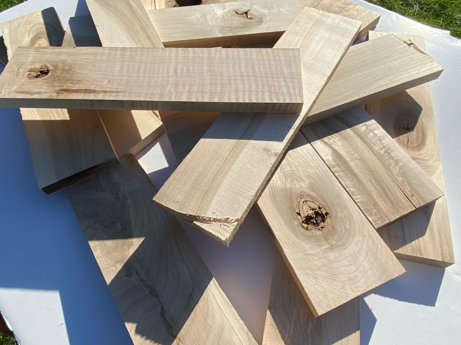 12" Long, Full Box of Maple Scrap Boards, Craft Wood | eBay