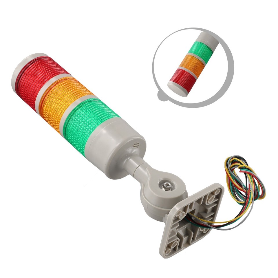 220V Andon Lights CNC Machine Light 100,000 Hour Lifespan Constant ...