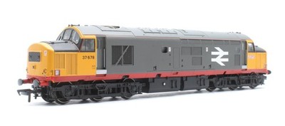 BACHMANN 'OO' GAUGE 32-379 BR/RF GREY/RED STRIPE CLASS 37 #37678 ...