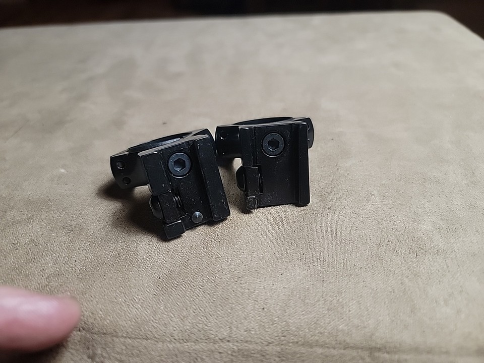 Sako Optilock Rings & Extended Bases 1 " Low Blued | eBay