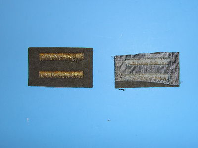 b1655-2 WW 2 US Army Overseas Bar Officer style 2 bars OD wool R1E | eBay