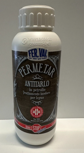 DIXI ANTITARLO PERMETAR En Pétrole Traitement Inodore Pour Bois 1 L | eBay