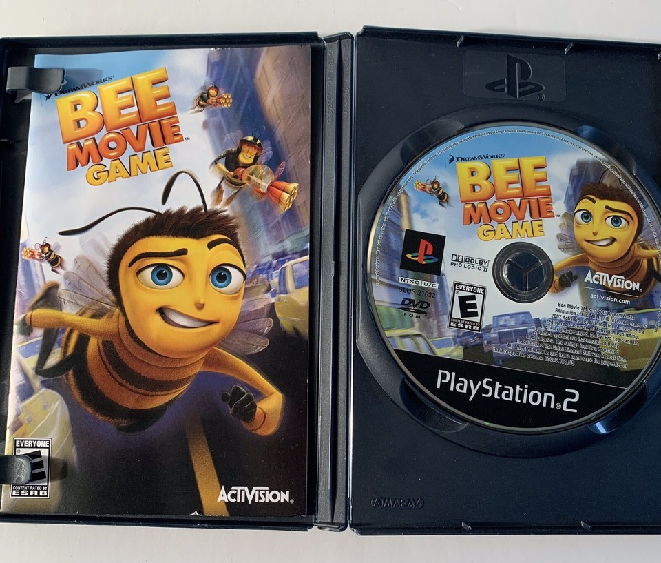 Bee Movie Game (Sony PlayStation 2, 2007) Complete ps2 Video Game ...