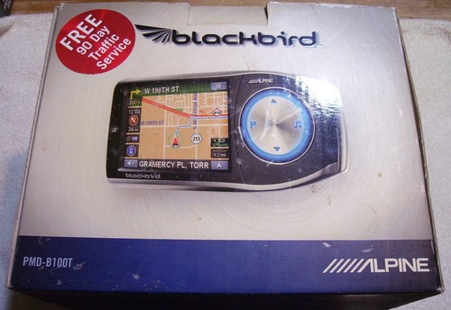 ALPINE BLACKBIRD PMD-B100T NAVIGATION MP3 PLAYER WITH FM MODULATOR NEW ...
