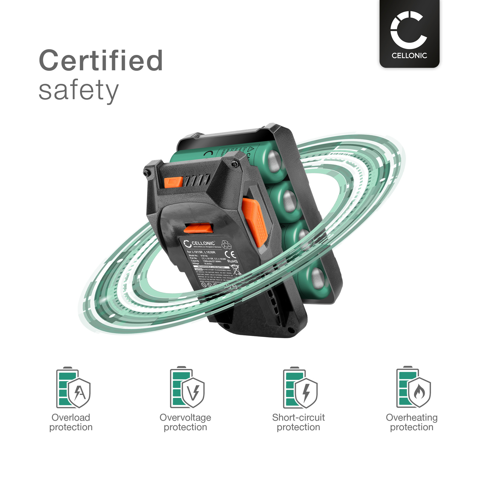 Akku 18V 1.5Ah für AEG L1820 R L1830 R L1815 R L1840 R | eBay