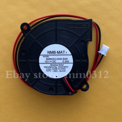 NMB-MAT7 BM6023-04W-B49 DC12V 0.30A 6CM 2-Pin Turbo Cooling Fan | eBay