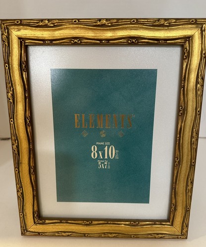Ornate Gold Photo PICTURE FRAME Fit 8x10 - Elements (no Mat) | eBay