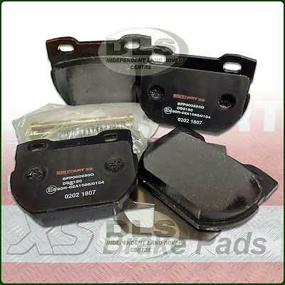 Rear Brake Pad Set BritpartXS Land Rover Defender 110 VIN 1A614448on ...