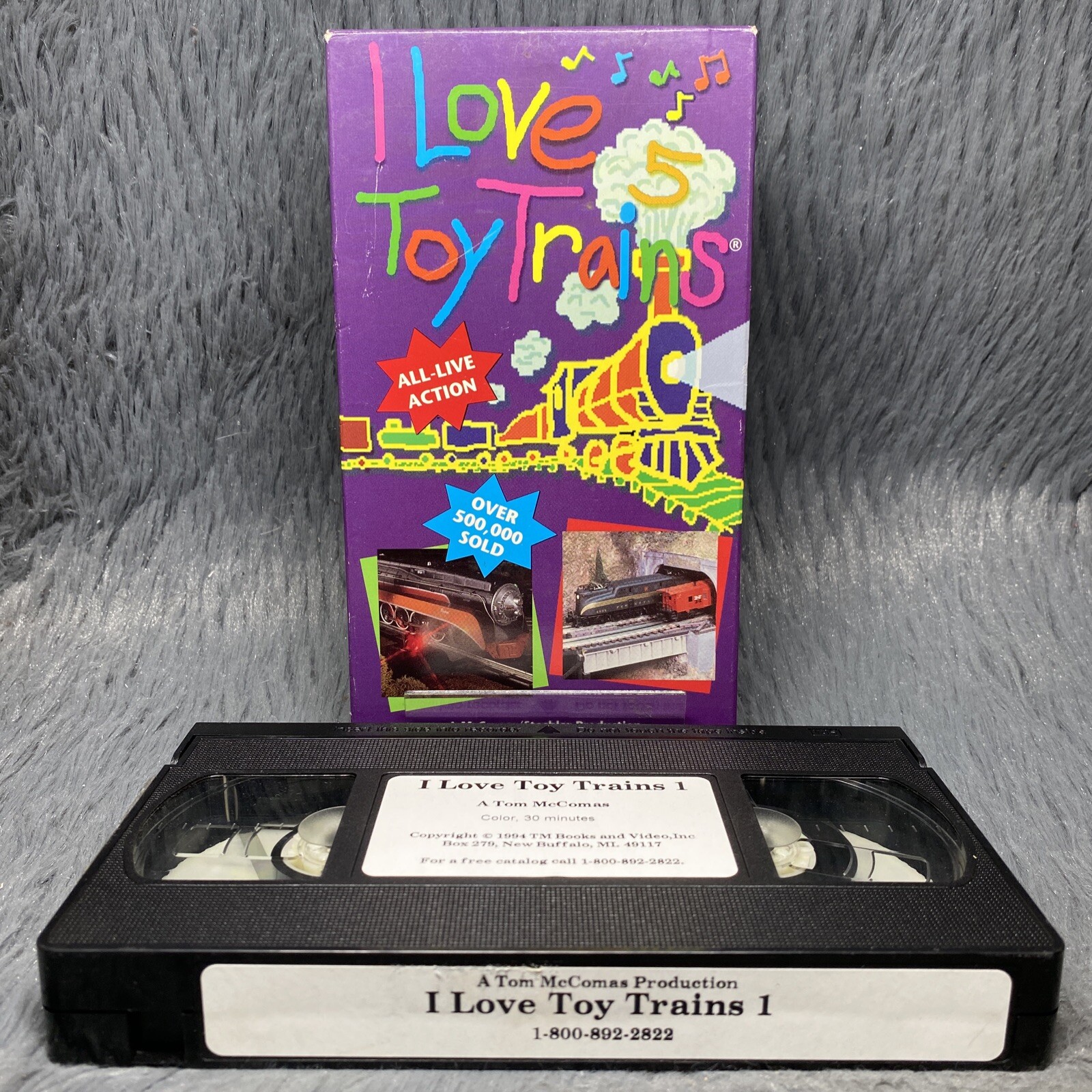 I Love Toy Trains Part 5 VHS 1998 McComas Stachler Production TM Books ...