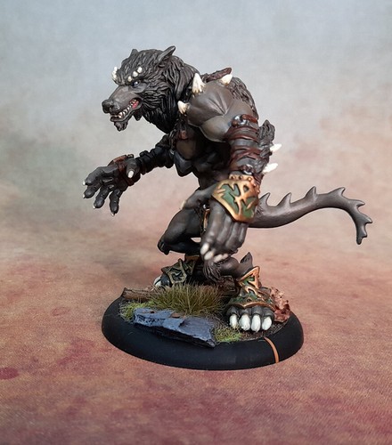 Well Painted CIRCLE OF ORBOROS Warpwolf Feral Warmachine Hordes ...