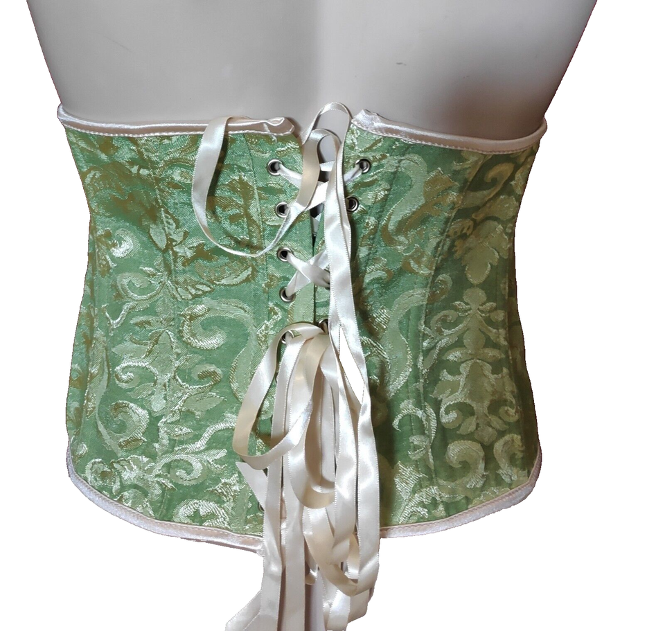 Burlesque Baroque Waspie Waist Corset EU/DE M / L Corset Lacing Shaping ...