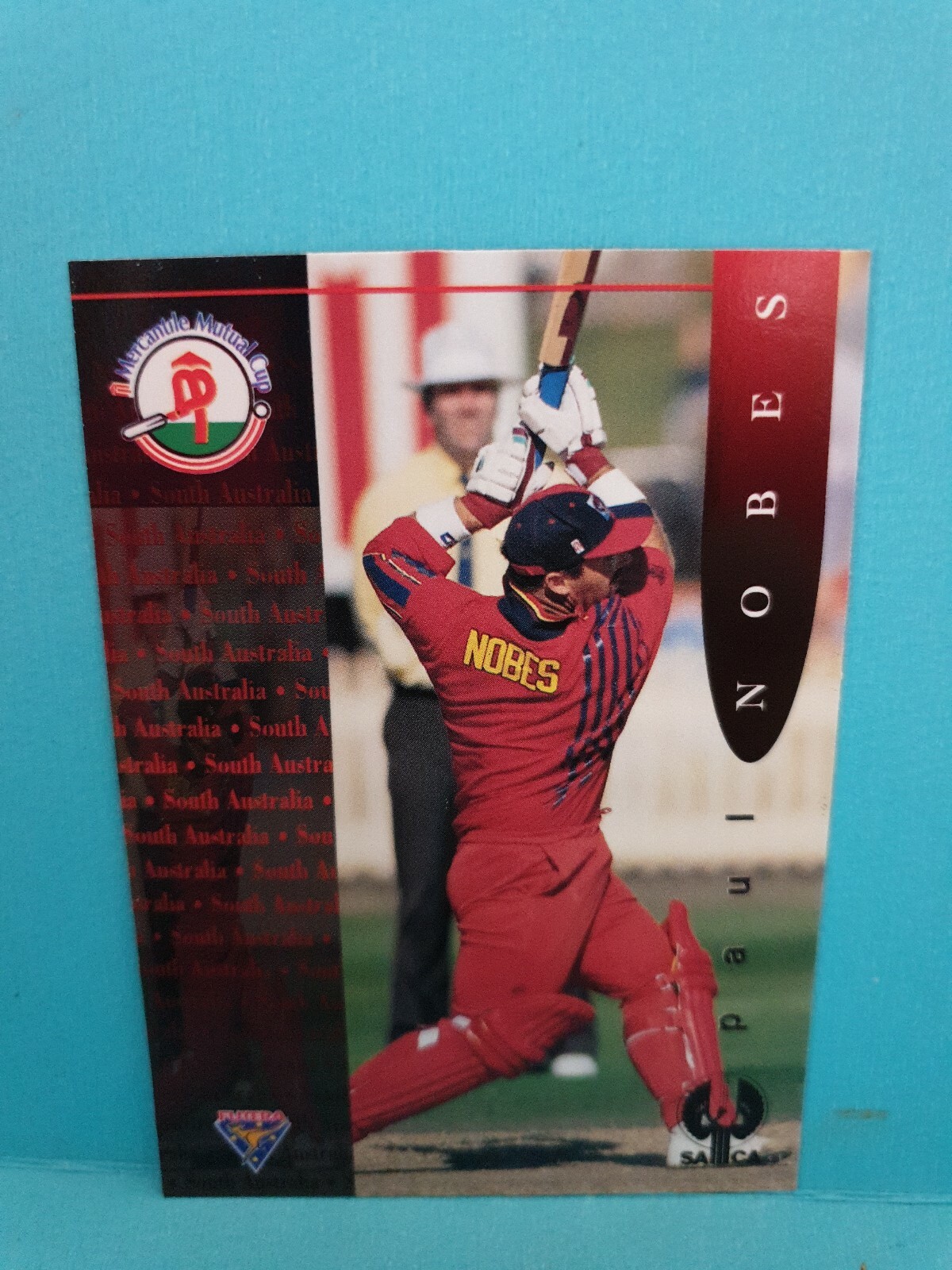 Paul Nobes🏆1995 Futera SHEFFIELD SHIELD #68 Cricket Card🏆FREE POST ...