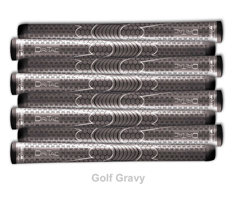 8 Winn Dark Gray Dri Tac AVS Oversize Golf Grips - 7DT-DG 18136253870| eBay